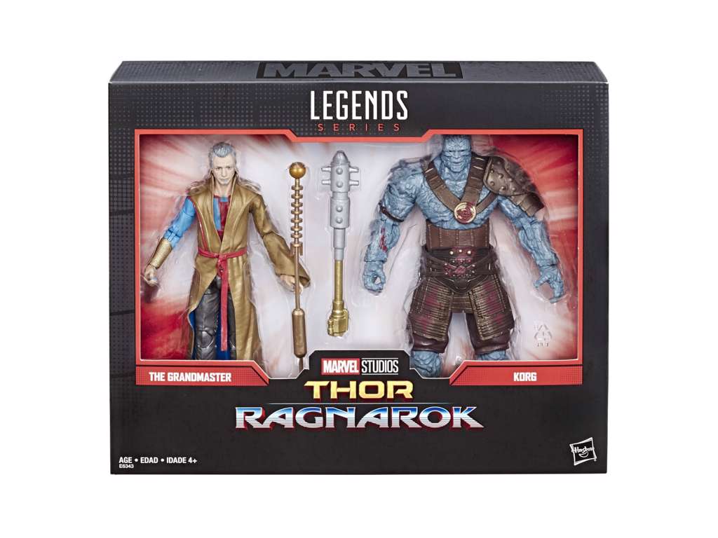 Køb Krog og The Grandmaster action figur fra Marvel Legends 80 års ...