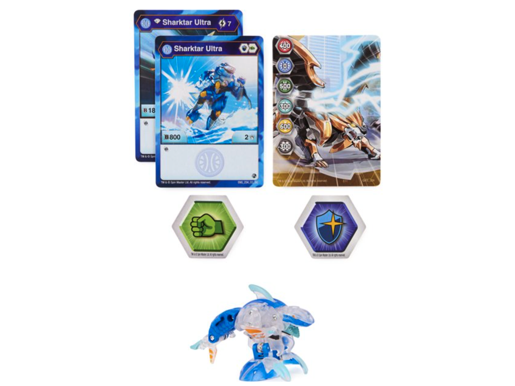 Køb Bakugan Ultra Geogan Rising - Sharktar Ultra hos Superhelten Legetøj