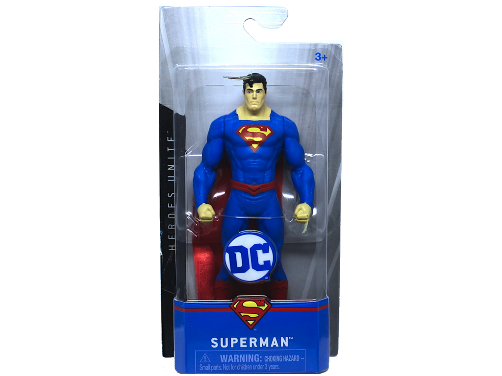 Køb Superman action figur på 15 cm hos Superhelten Legetøj