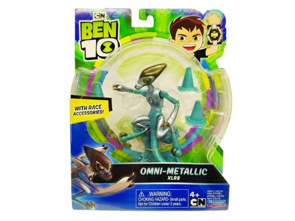 Køb Omni-Metallic XLR8 fra Ben 10 på 11 cm hos Superhelten Legetøj