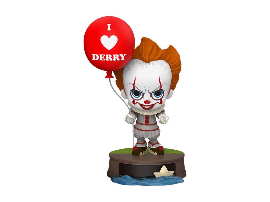 It Chapter Two Cosbaby mini figur af Pennywise with Balloon på 11 cm ...