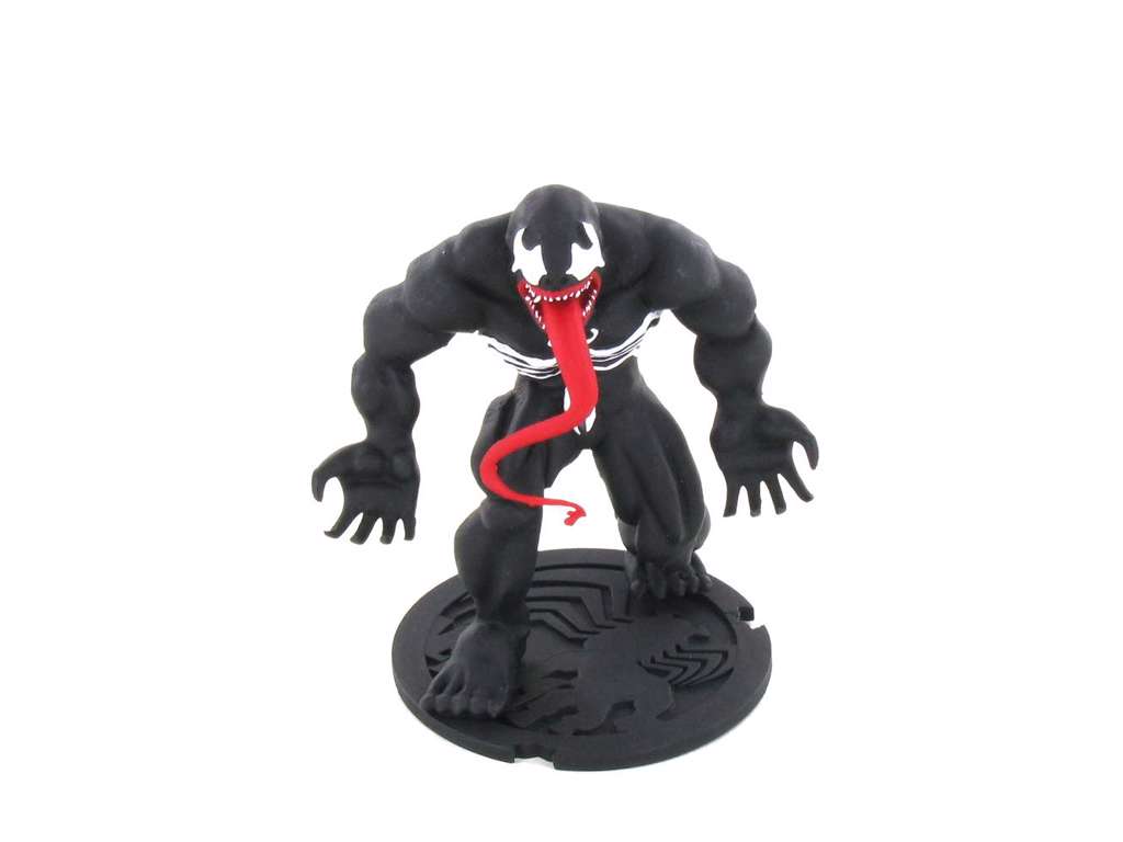 Køb Ultimate Spider-Man mini figur af Venom på 10 cm hos Superhelten ...