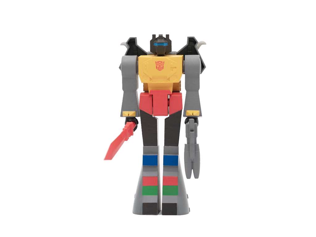 Køb Transformers ReAction Wave 2 Grimlock actionfigur 10 cm hos ...