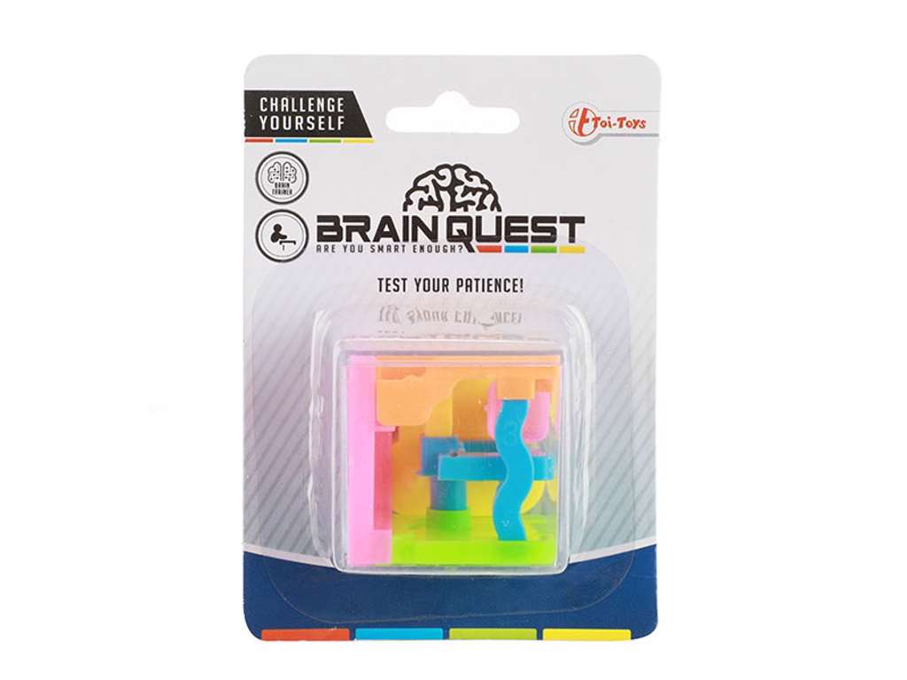 Køb BRAIN QUEST Fidget terning med kugle i labyrint. hos Superhelten ...