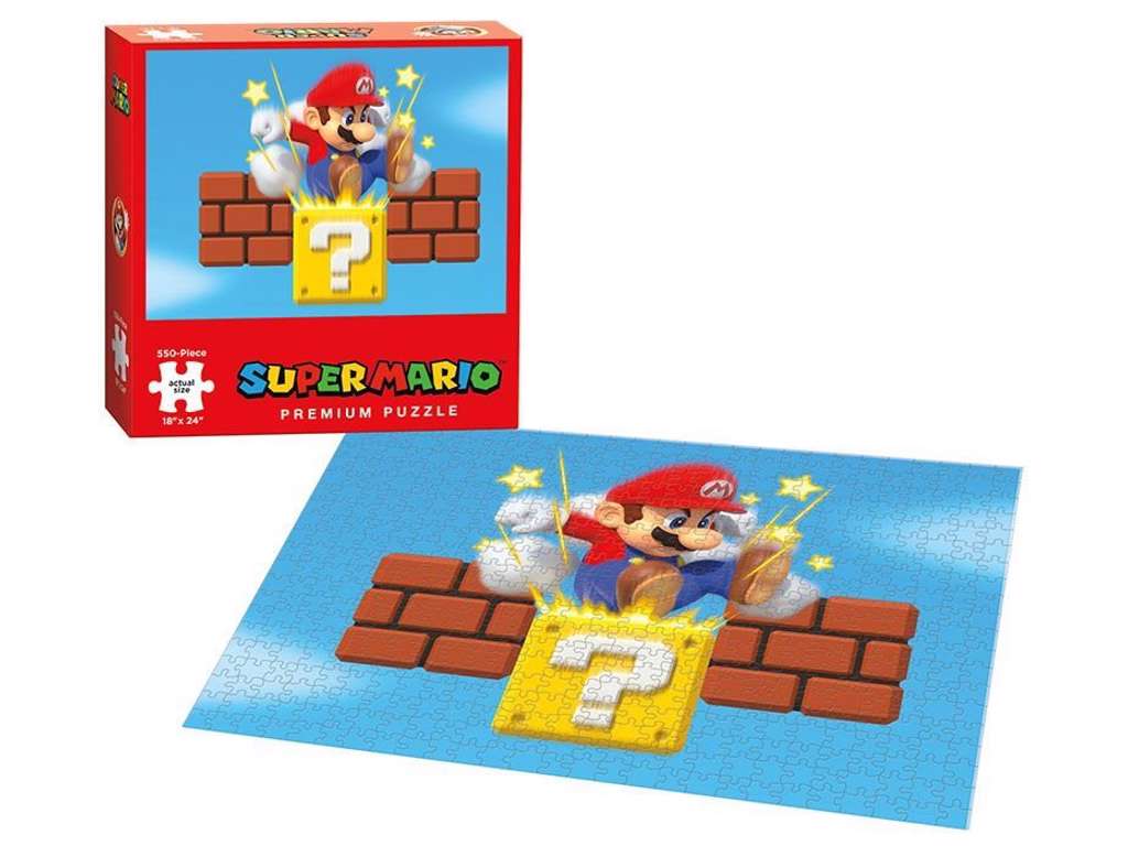 Køb Super Mario Bros. Ground Pound puslespil med 550 brikker hos ...