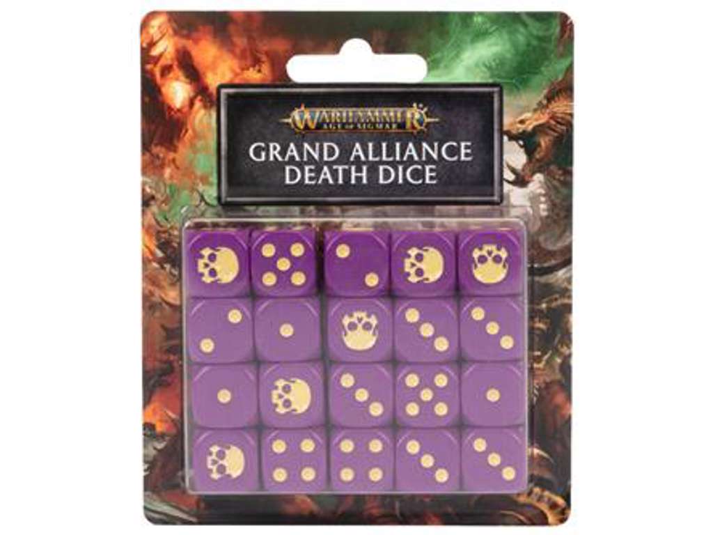 Køb Grand Alliance Death Dice Set hos Superhelten Legetøj